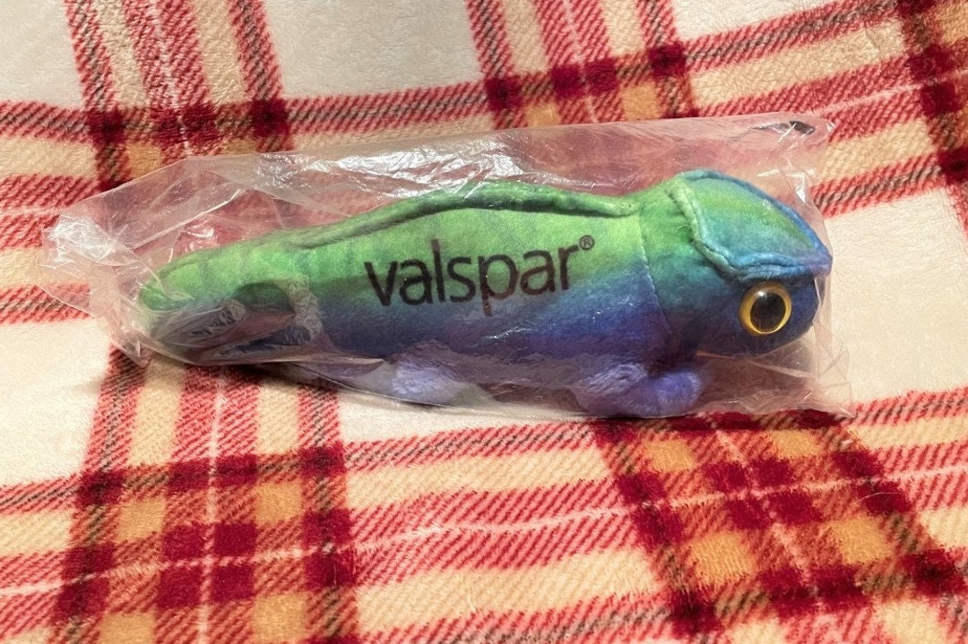 Valspar Paint Plush Chameleon , Stuffed Animal , Beanbag ...