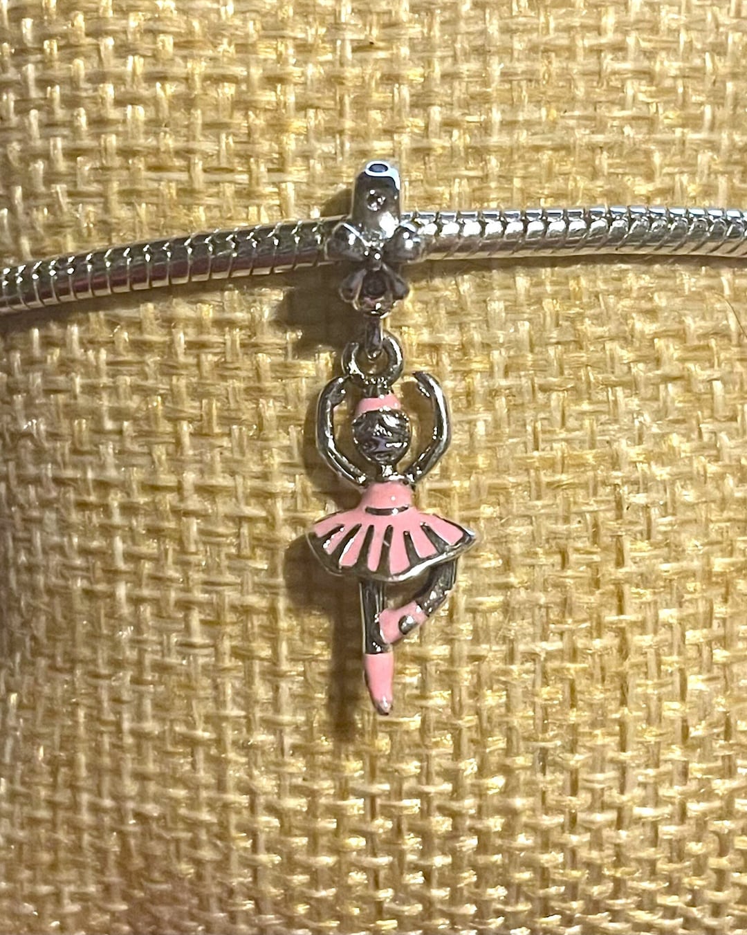 Ballerina Charm, Ballet Girl Dangle Charm, Dance Charm, Ballet Charm ...