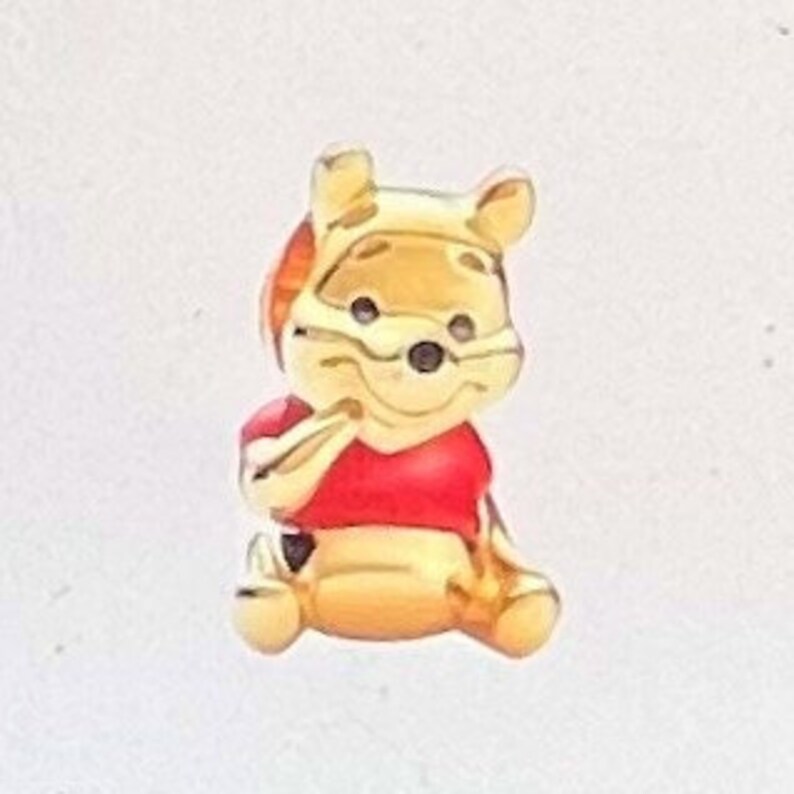 Pandora Style Winnie the Pooh Bear Charm Winnie the Pooh and - Etsy