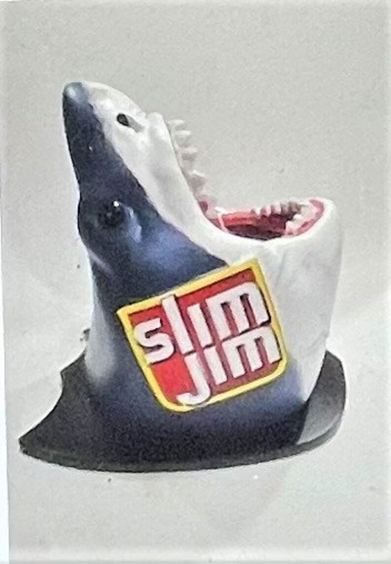 SLIM JIM Display Great White Shark Head Wall Mount Shark - Etsy