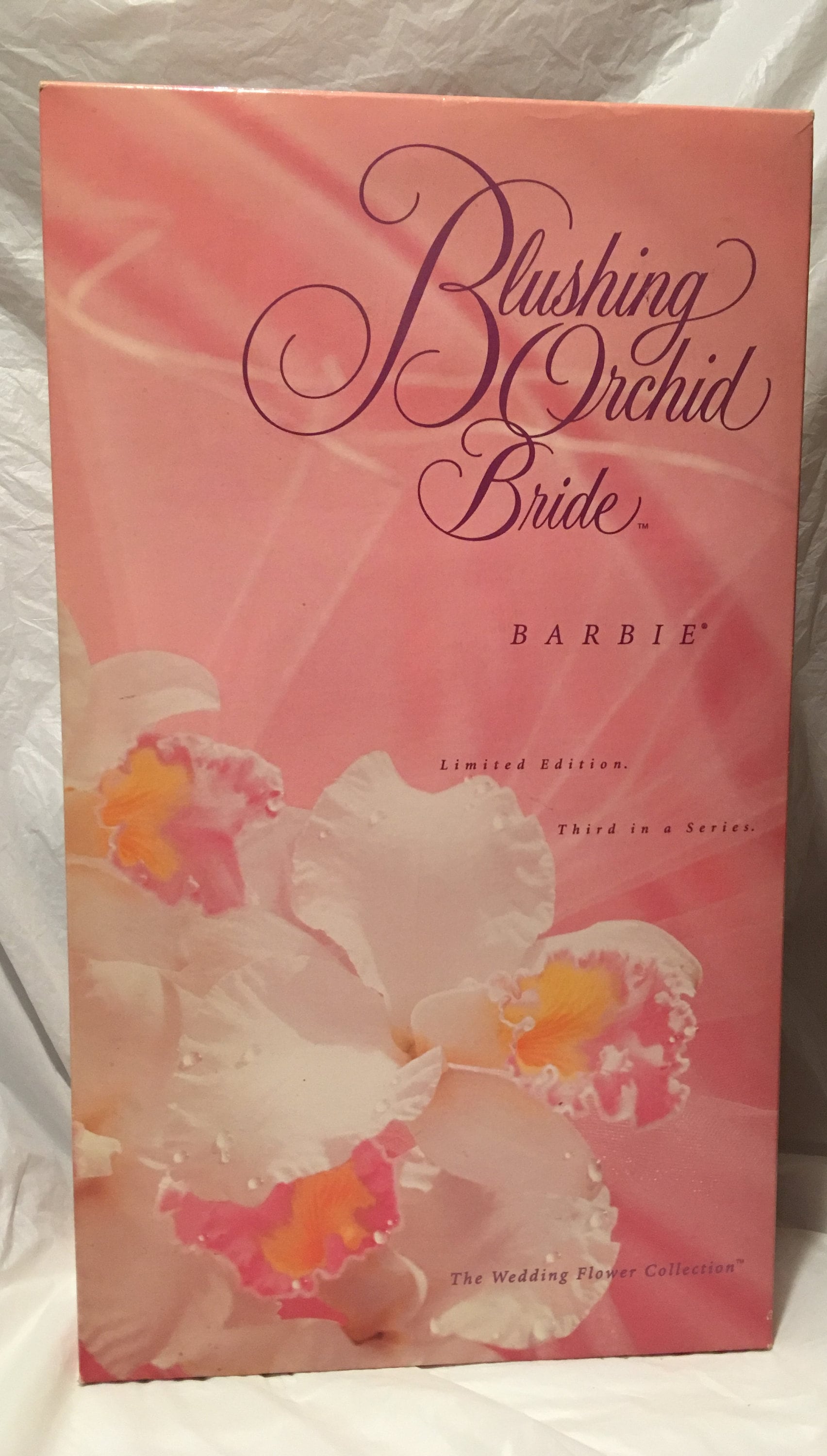 Vintage Blushing Orchid Porcelain Bride Barbie Doll Limited - Etsy