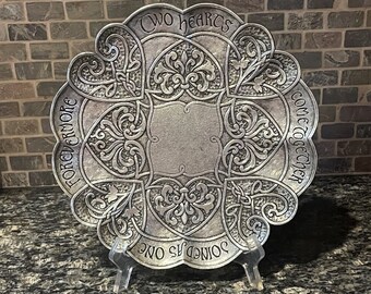 Carson Pewter Plate - Etsy