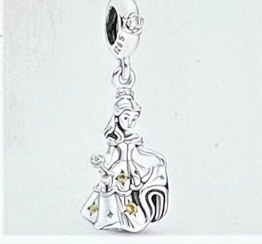Disney Beauty and the Beast Dancing Belle Dangle Charm fits Pandora ...