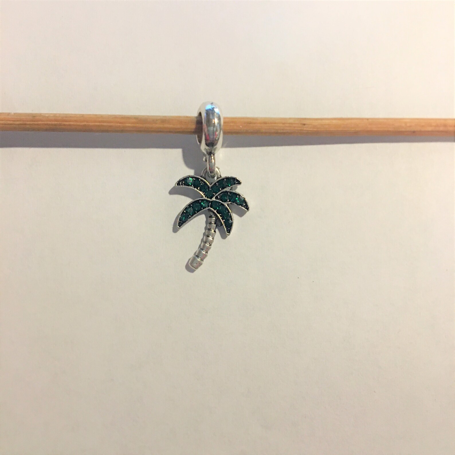 Pandora Style Tropical Green Palm Tree Charm Palm Tree With | Etsy