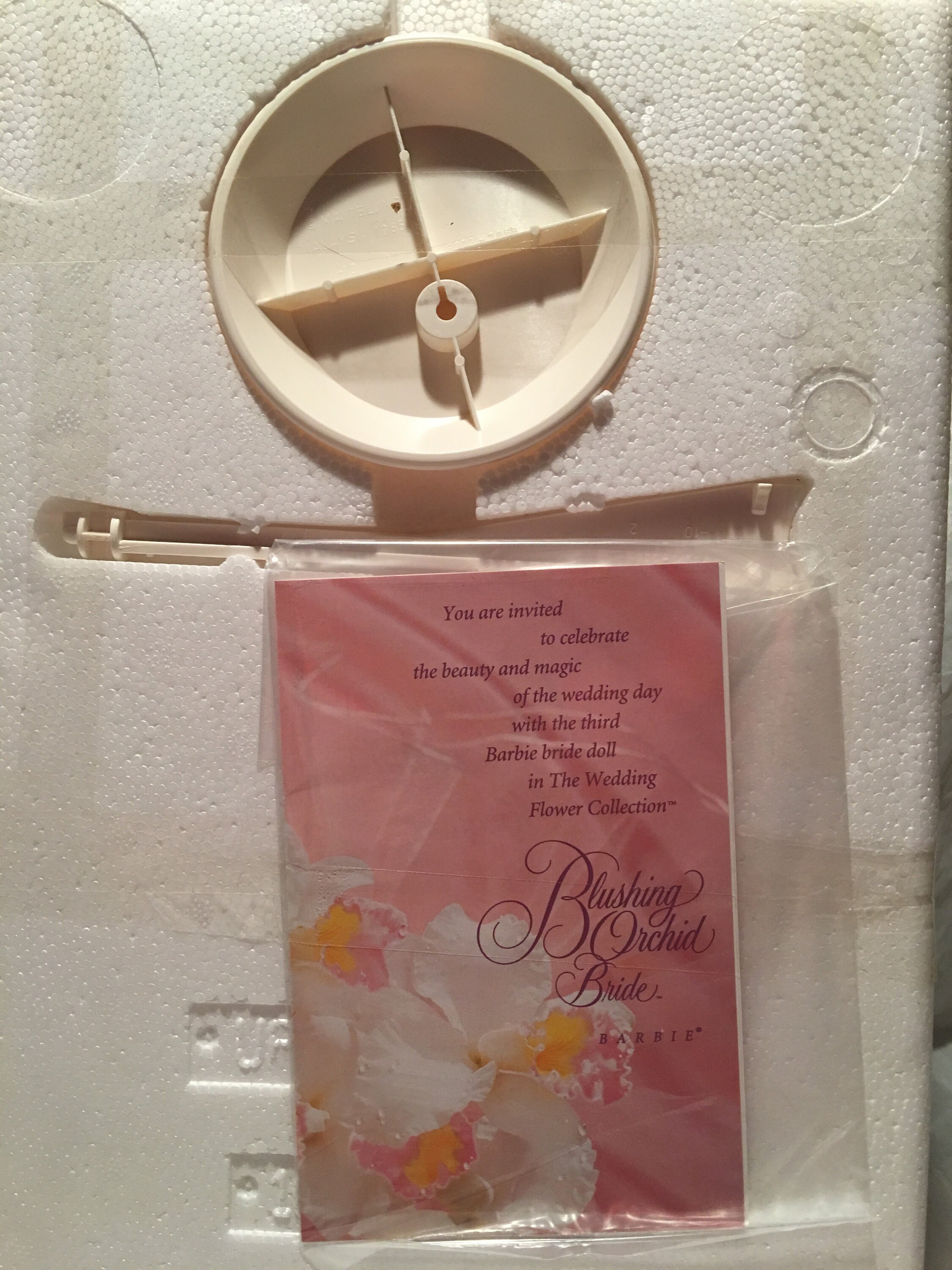 Vintage Blushing Orchid Porcelain Bride Barbie Doll Limited - Etsy