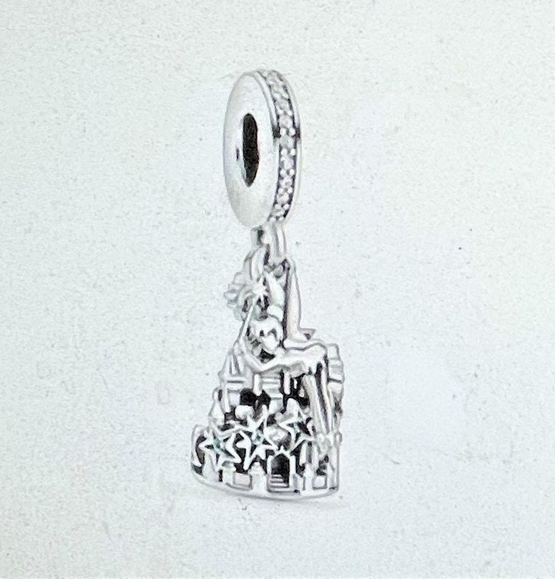 Tinker Bell & Castle Dangle Fits Pandora Bracelet , Tinker Bell Castle ...
