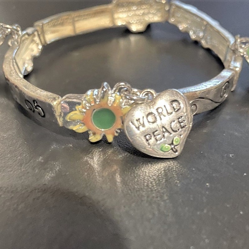 Peace Bracelet - Etsy