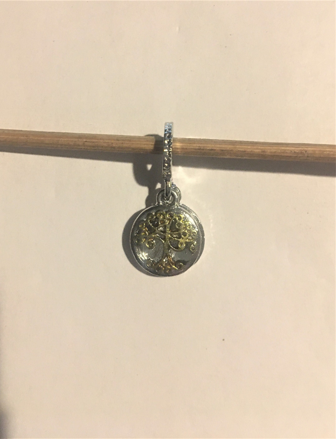 Two Tone Tree of Life Charm, Family Tree Charm Fits Pandora Bracelets ...