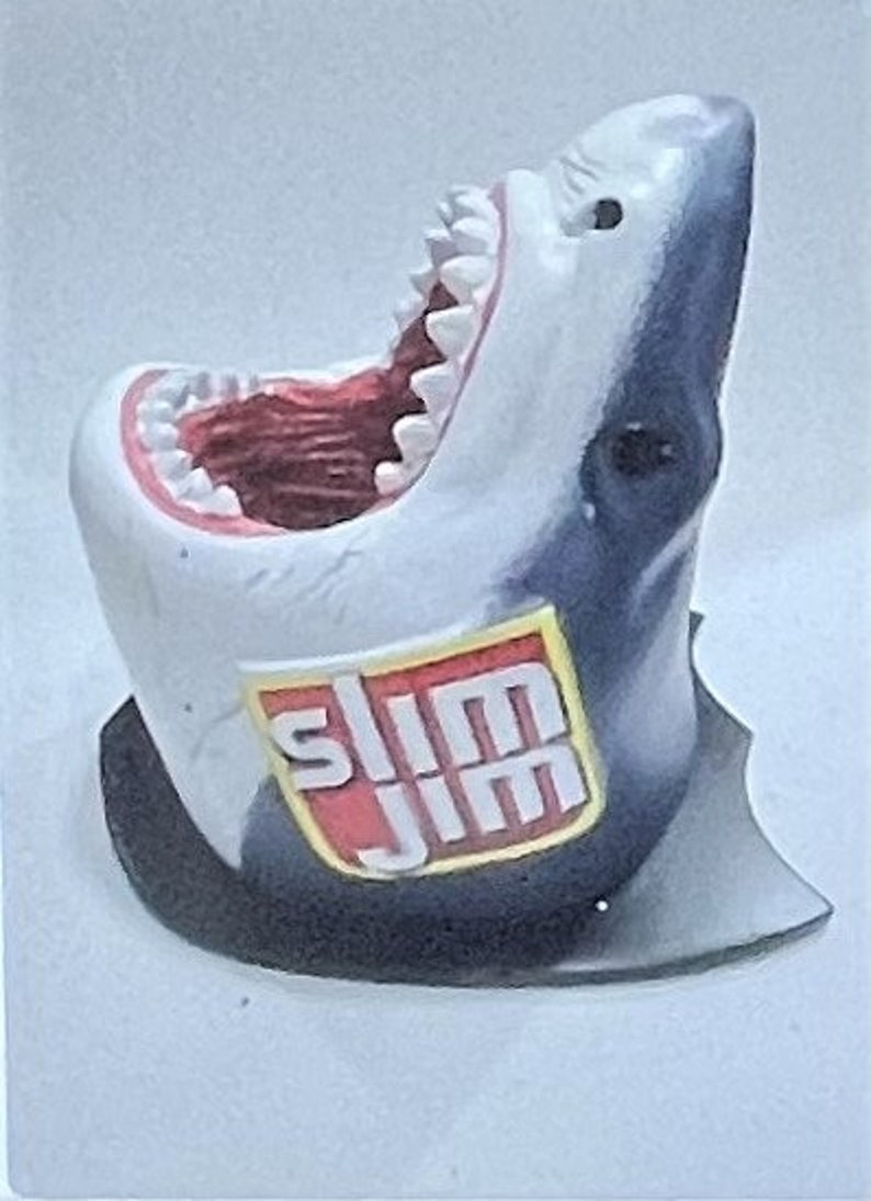 SLIM JIM Display Great White Shark Head Wall Mount Shark - Etsy