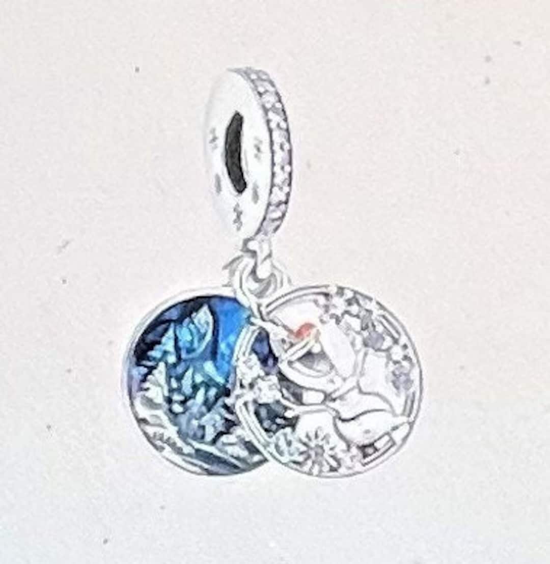 Disney Frozen Snow Olaf Double Dangle Charm Fits Pandora Bracelet ...