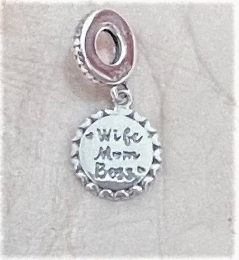 Boss Lady Dangle Charm Fits Pandora Bracelet Mom Charm - Etsy