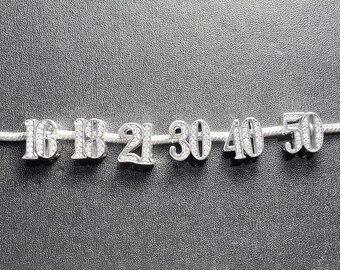 Number 30 Charm - Etsy