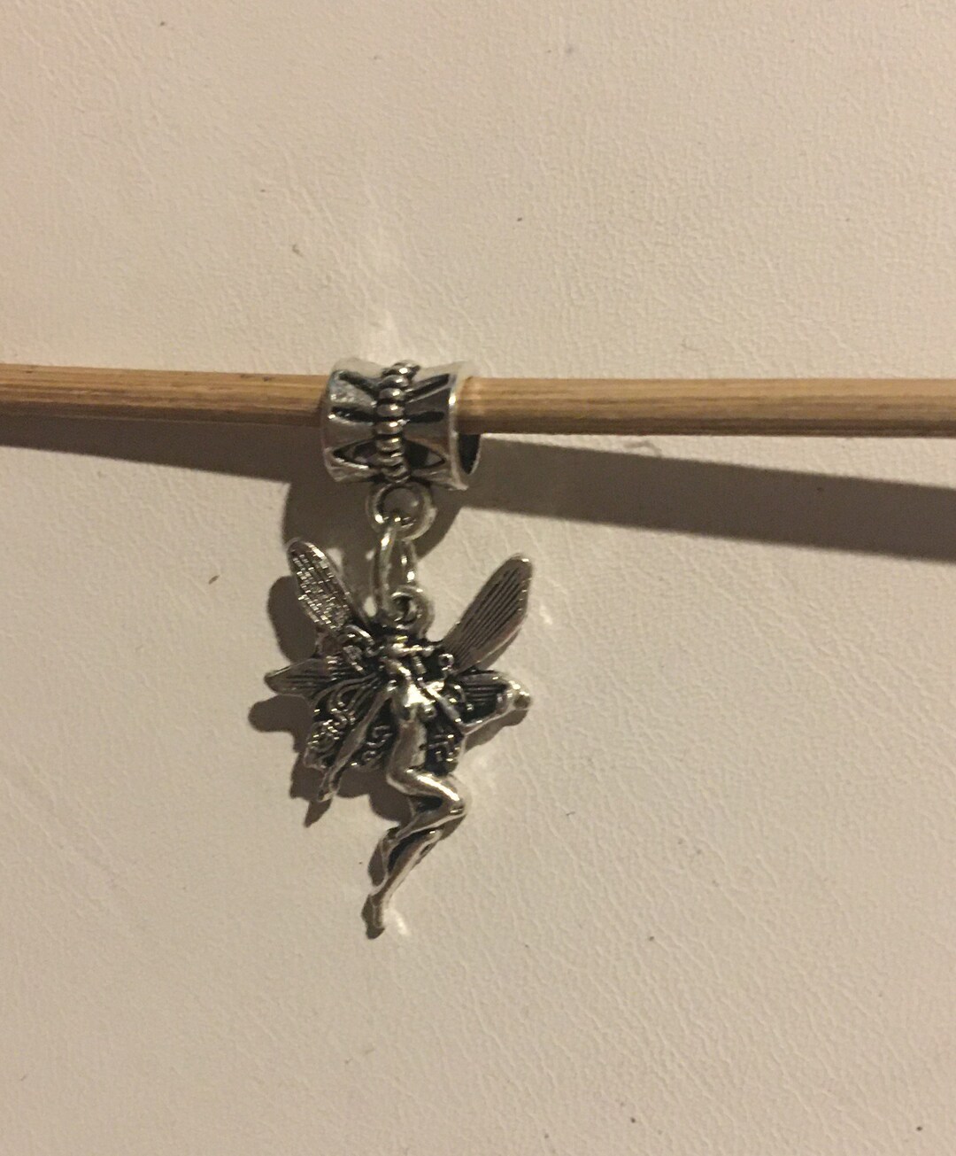 Dangling Silver Fairy Charm fits Pandora Bracelets , Fairies Charm ...