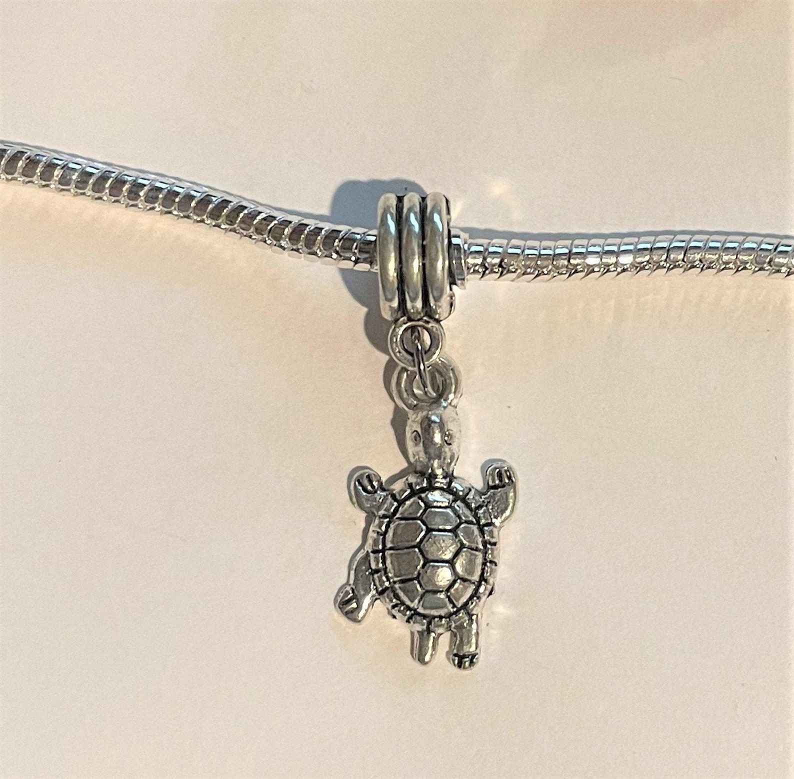 Sea Turtle Dangle Charm Fits Pandora Bracelets Silver - Etsy