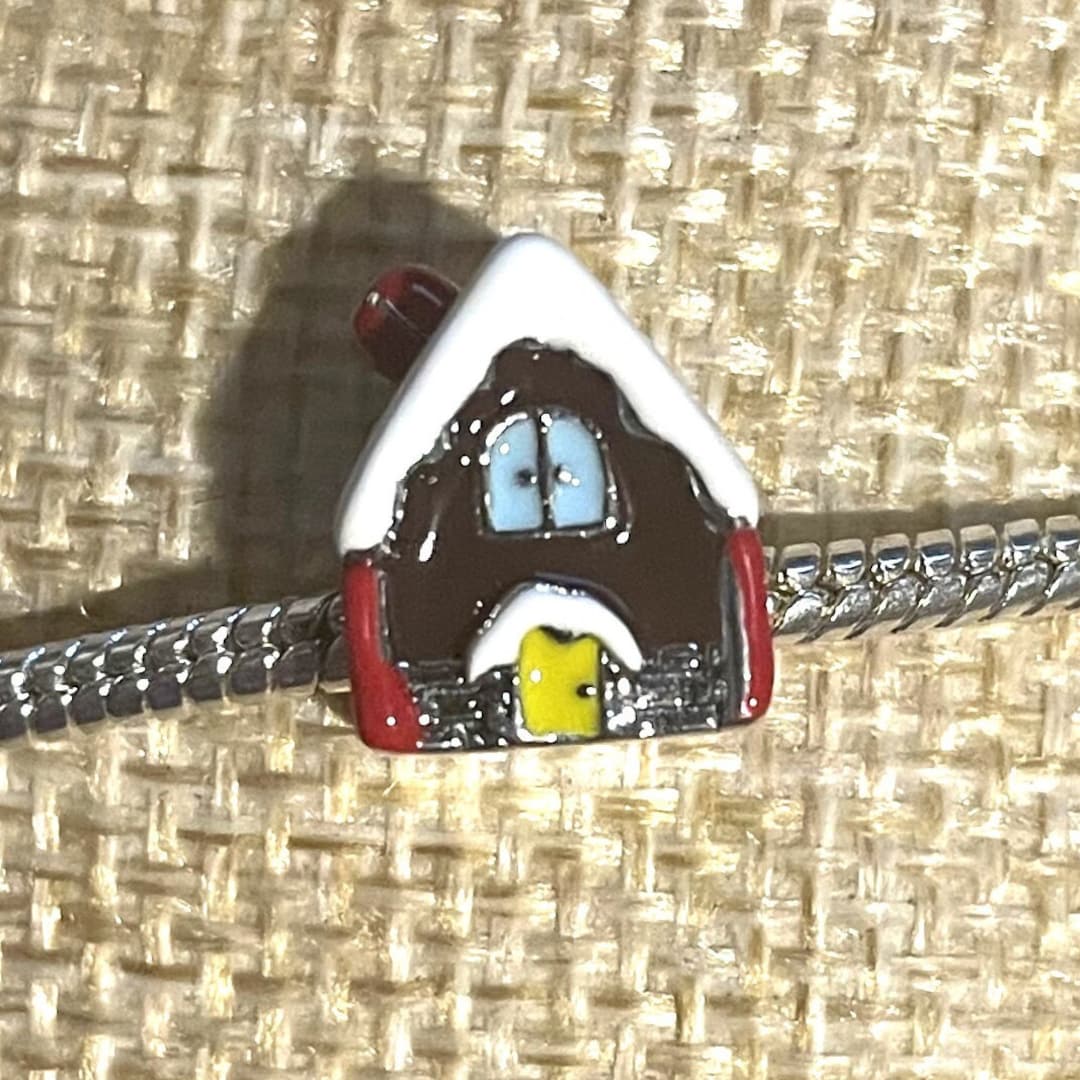 Cozy House Charm for Bracelets , Winter Home Charm , Home Sweet Home ...