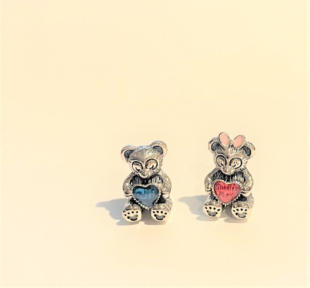 Shellie May Teddy Bear Charm Fits Pandora Bracelet , Duffy Teddy Bear ...