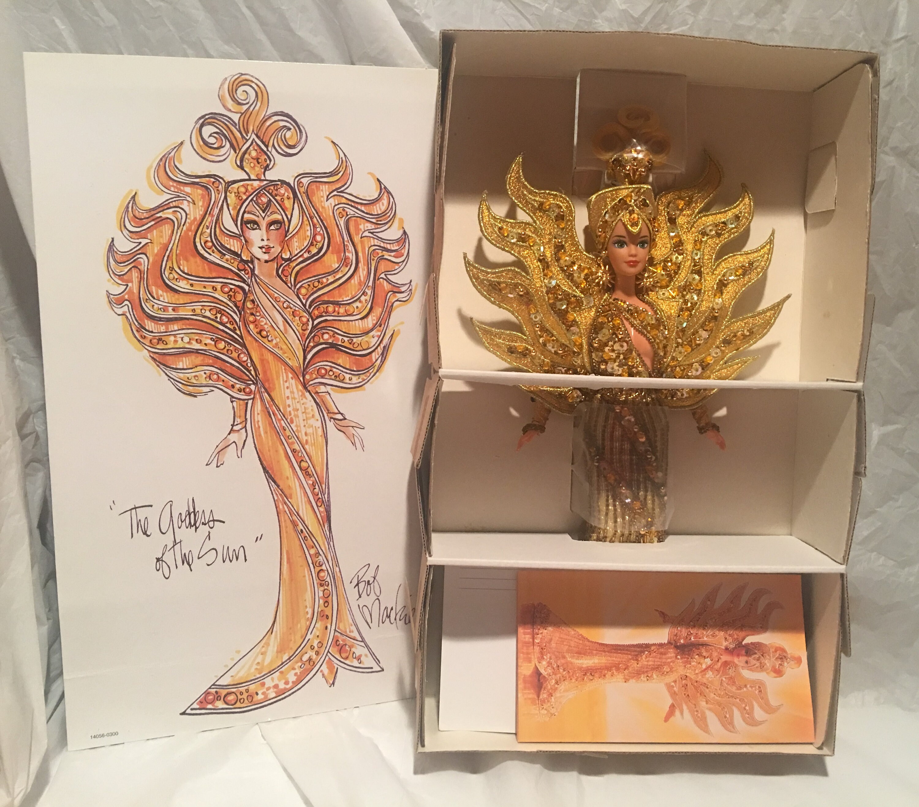 Goddess Of The Sun Barbie By Bob Mackie 1995 Ubicaciondepersonas Cdmx