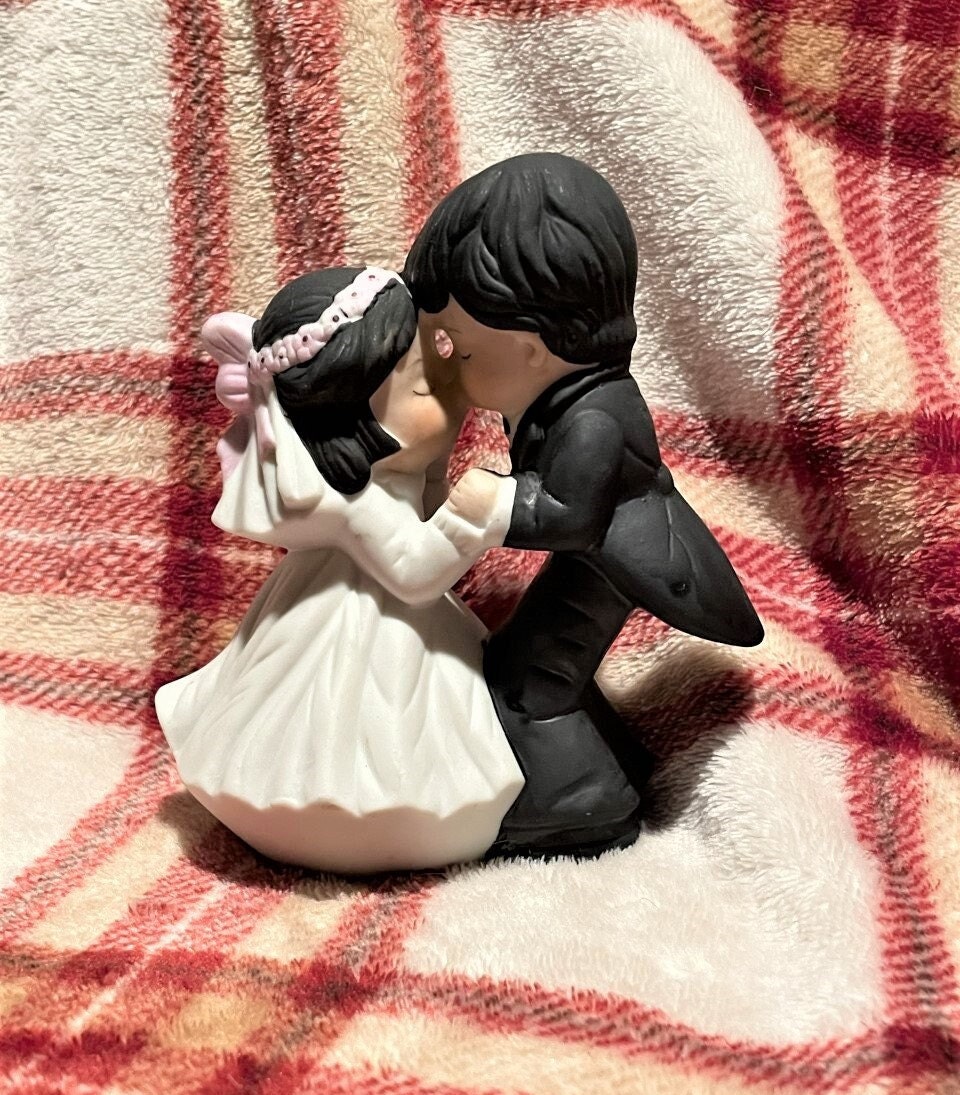 Vintage Porcelain Wedding Cake Topper Centerpiece Wedding - Etsy