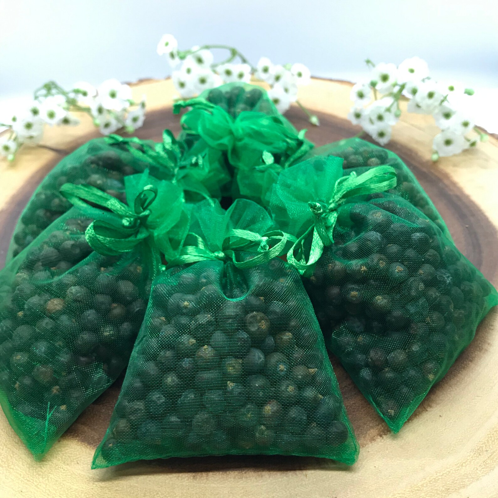 Organic Juniper Berries Sachets Pine Needles Aroma Sachet - Etsy