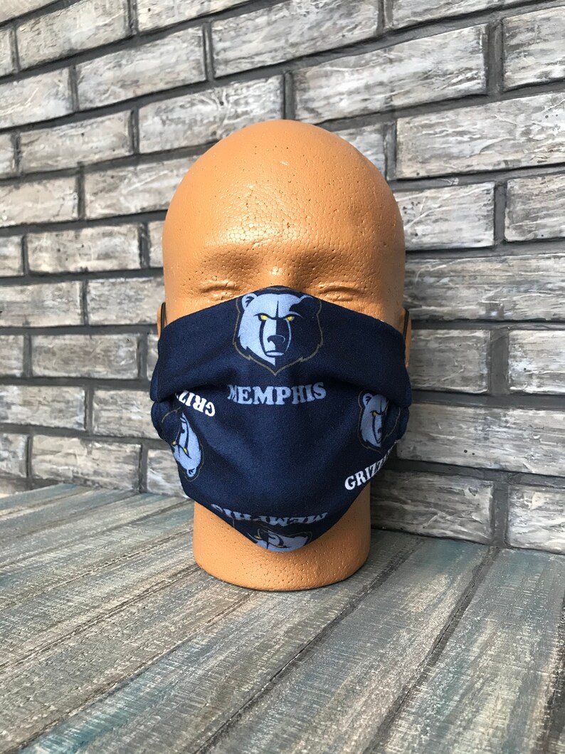 Memphis Grizzlies NBA Warm Face Masks and Covering. Size Kids Extra ...