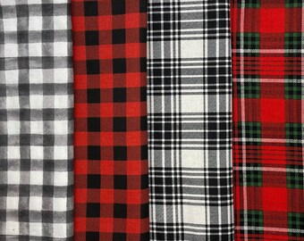 Plaid Fat Quarter - Etsy