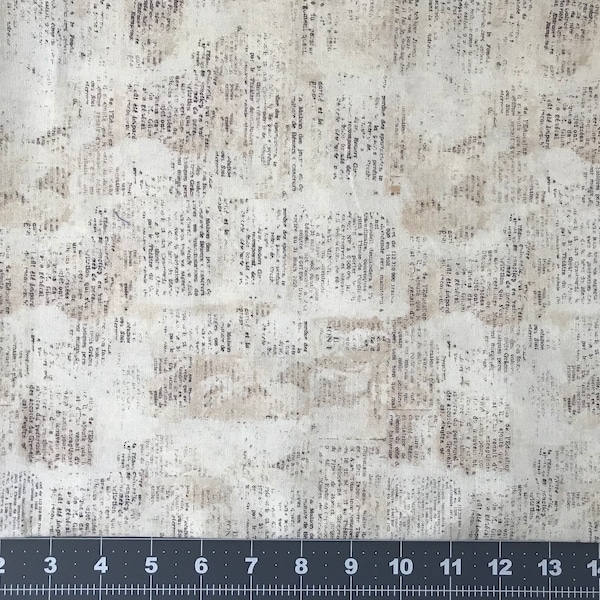 Newspaper Fabric - Etsy