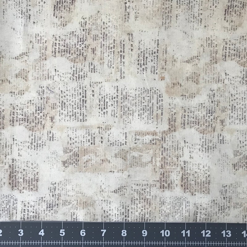Newspaper Fabric - Etsy