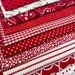 Fat Quarter Bundle of 10 Beautiful Red Tone Premium Cotton - Etsy