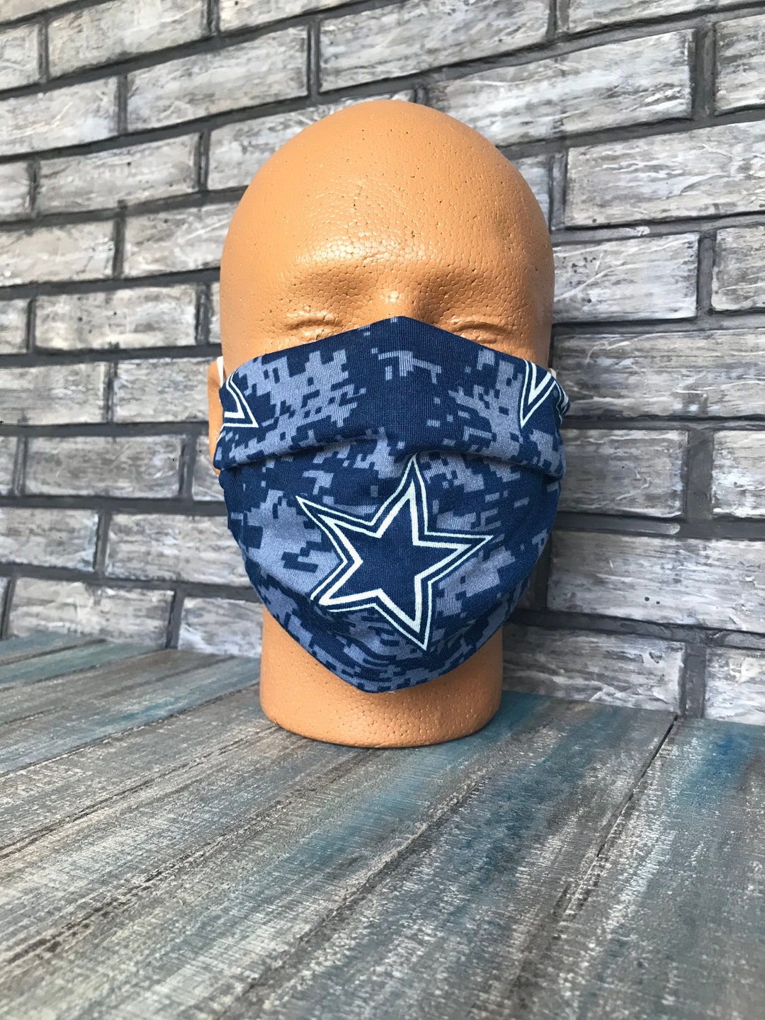 Dallas Cowboys NFL Mask Reusable Washable. Size Kids Extra - Etsy