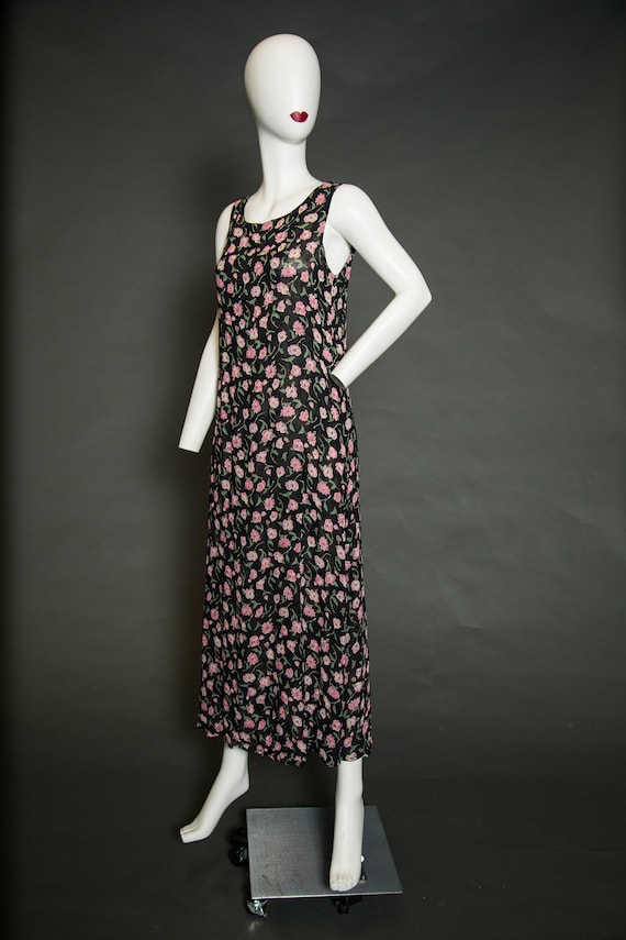1990s NWT Sarah Arizona Rayon Reversible Loose Fit Dr… - Gem