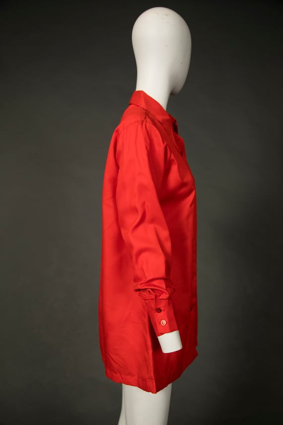 1970s 1980s Oak Hill Red Dagger Collar and Cuffed But… - Gem