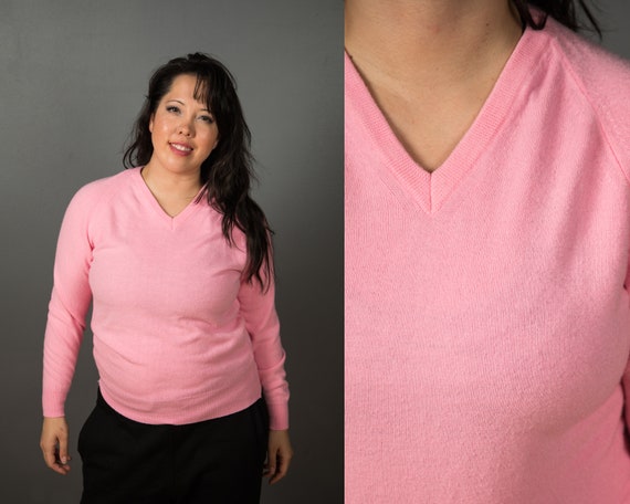 Pretty 1960s Pink Sweater by Lady Pickering by The Ki… - Gem