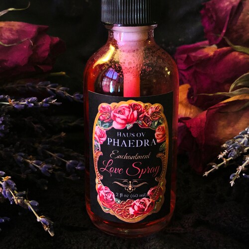 High Vibrational Love Spray All Natural Essence of Rose | Etsy
