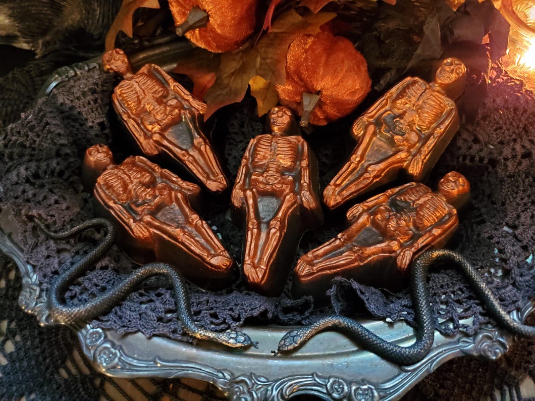 Haunting Skeleton Soap in Coven Kraft - Dark Patchouli, Spiced Vanilla ...