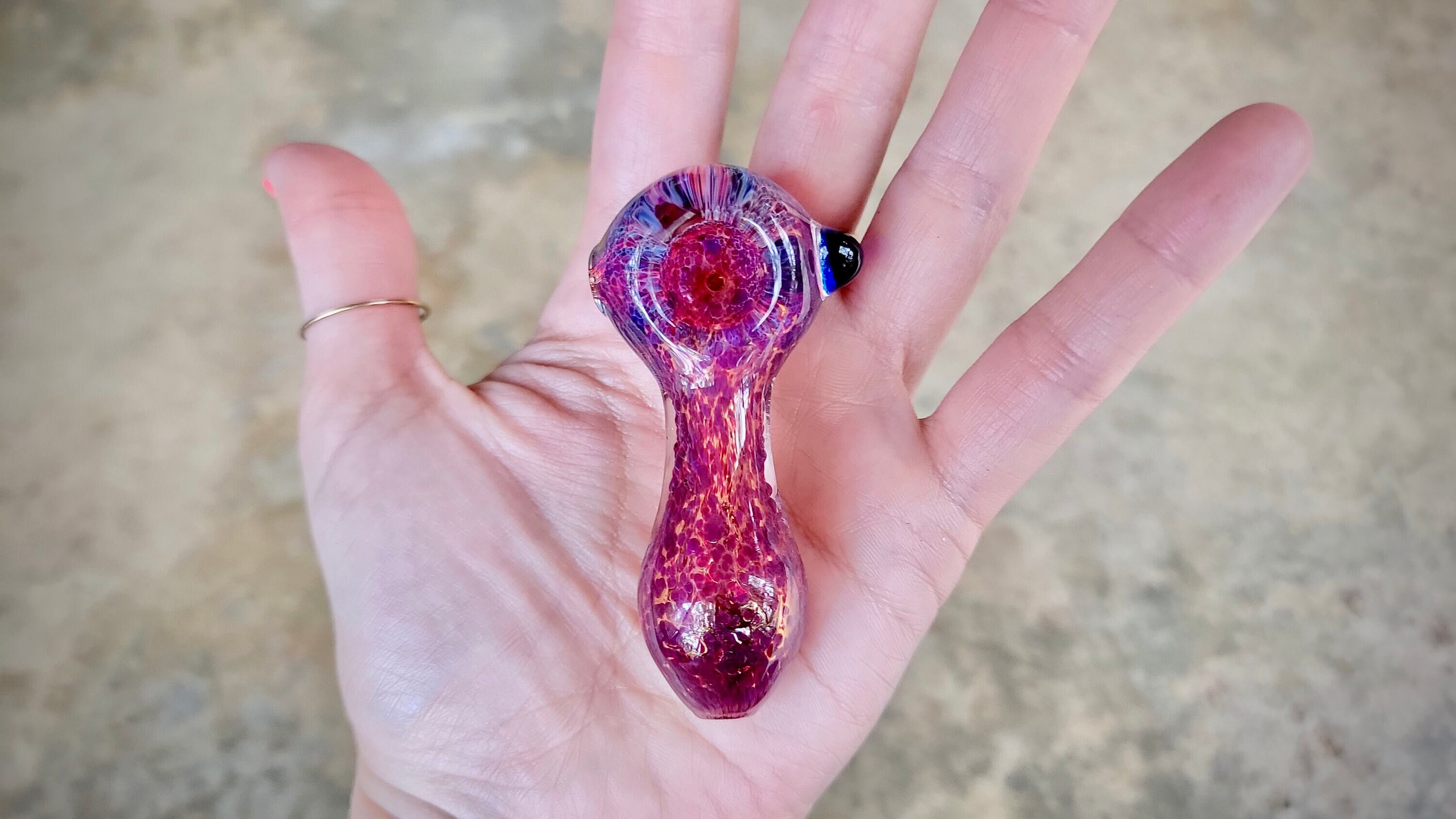Pink Weed Pipes