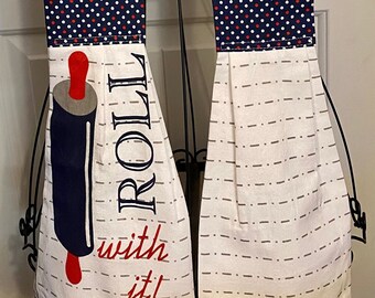 Blue Kitchen Roll | Etsy