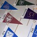 Custom College Pennant Flags Centerpiece Pennant Flag College Flag ...
