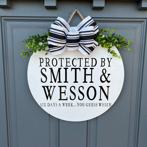 Smith and Wesson Sign - Etsy