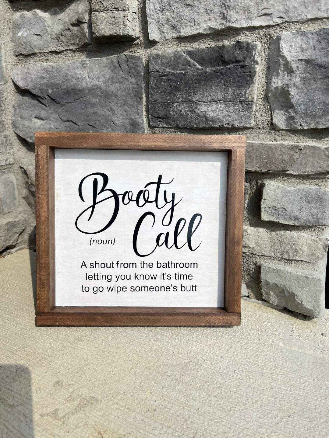 Wood Bathroom Sign, Wood Sign for Home Decor, Bathroom Decor, Funny ...