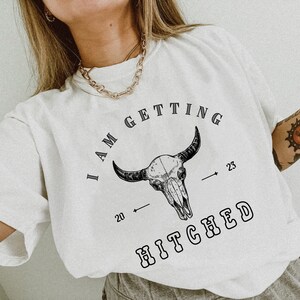 Cowgirl Bachelorette Shirts, Nashville Getting Hitched, Getting Rowdy ...