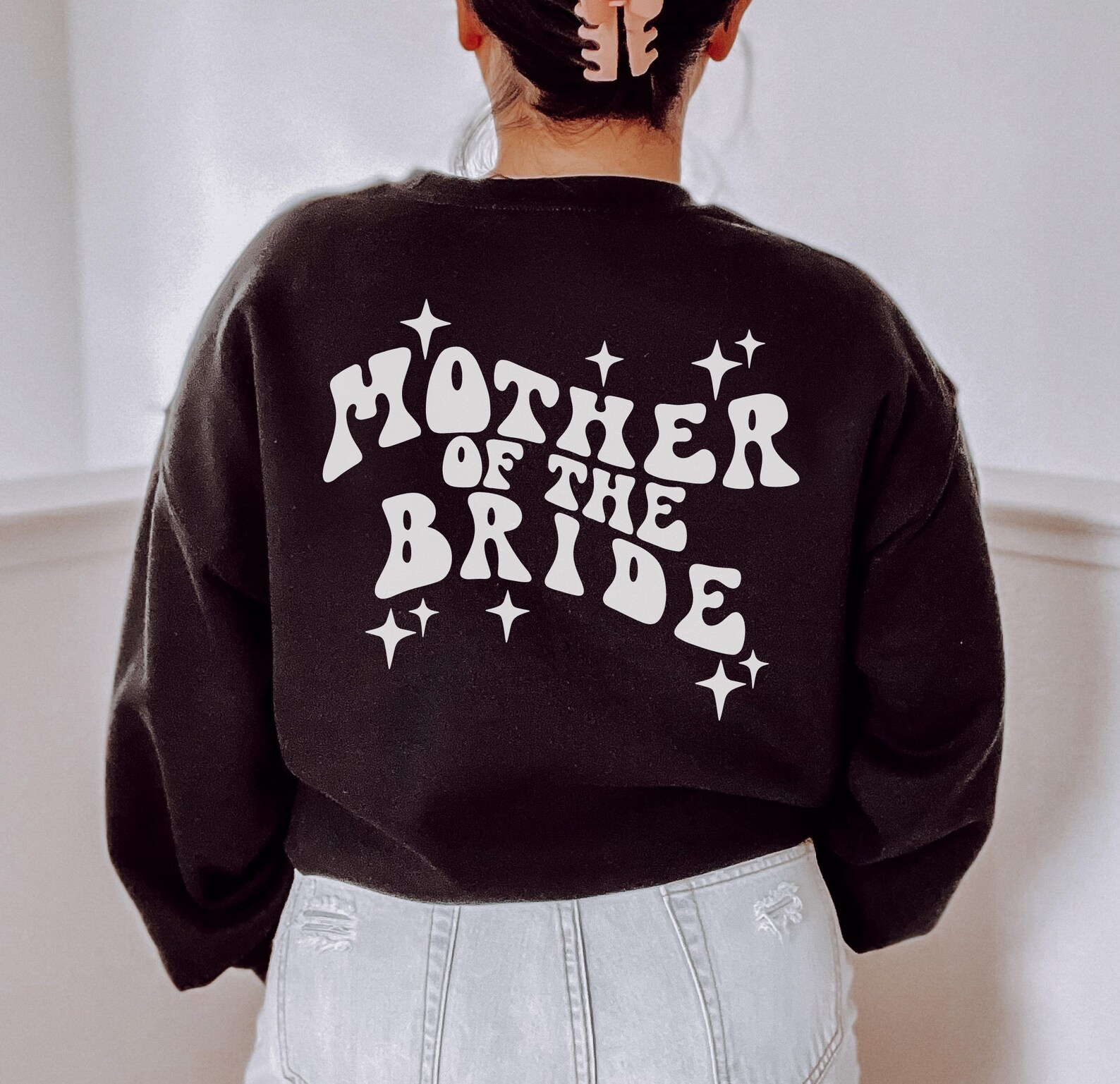 Mother of the Bride Sweatshirt, Gift From Daughter, Mom Wedding Gift ...