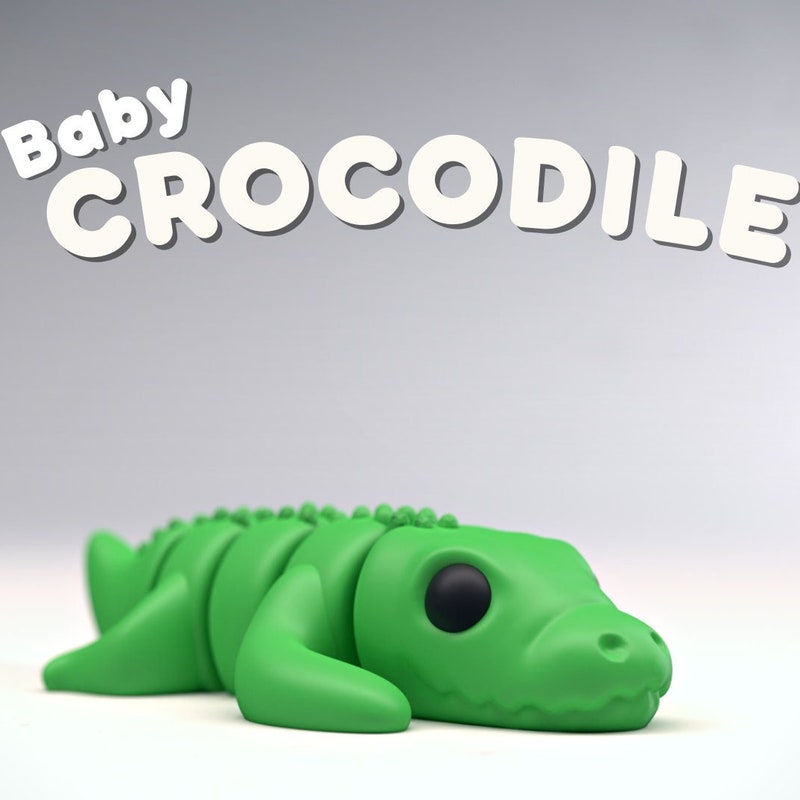 Crocodile Toy - Etsy