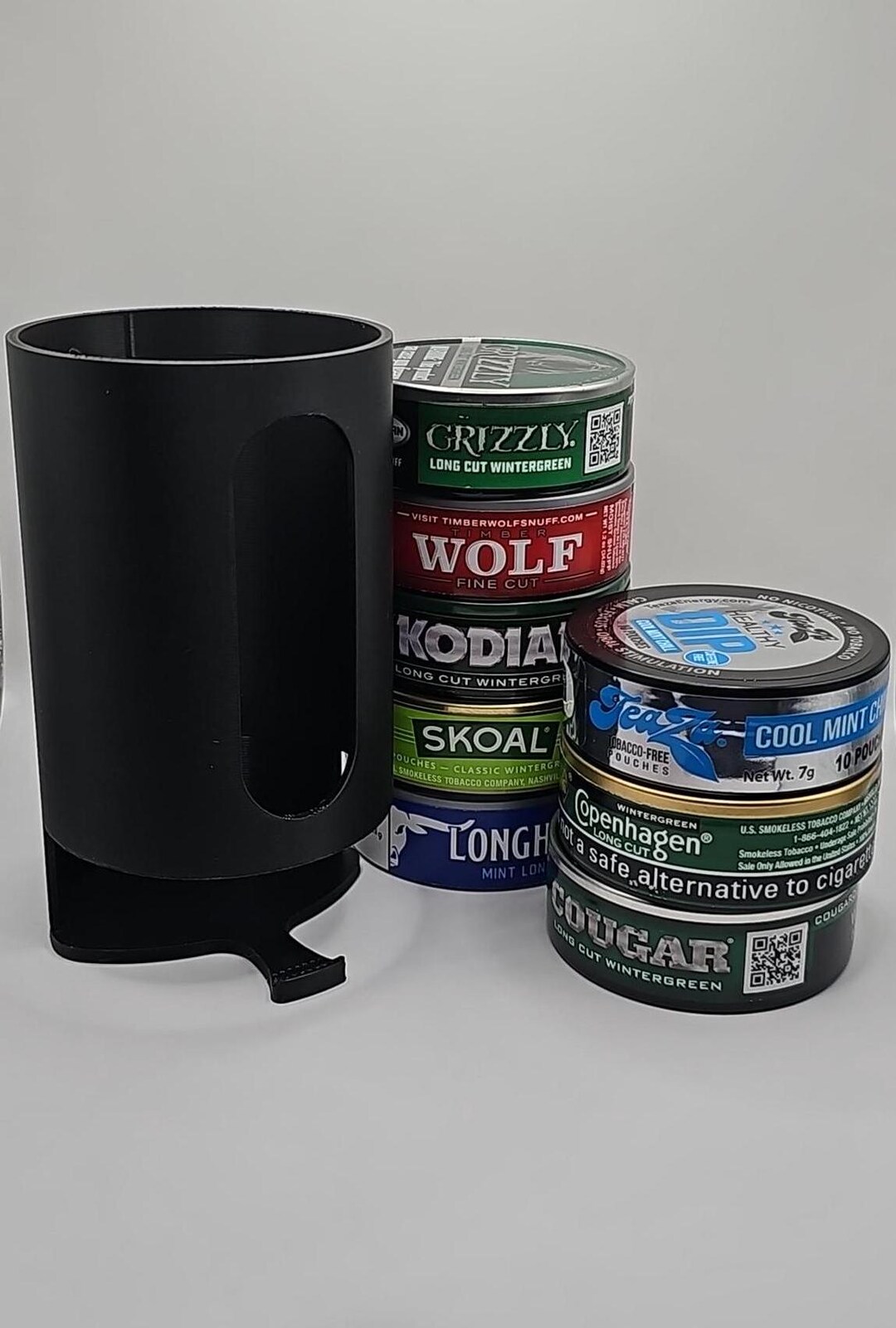 Versatile Tobacco Can Dispenser: Wall/desk Mount, 20-can Capacity ...