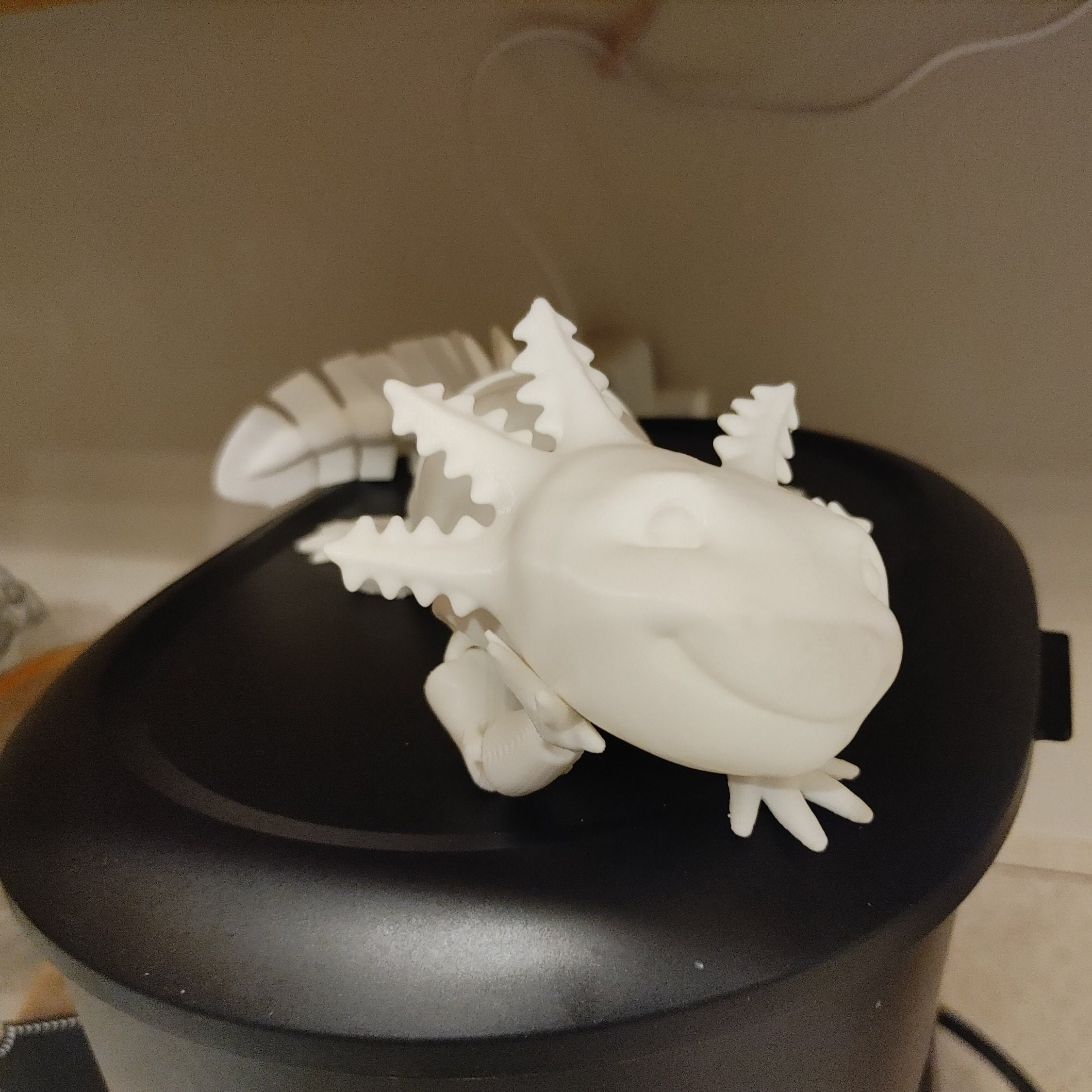 Cute Articulated Axolotl 3d Printed Figure / Desk Pet Toy Gift ...