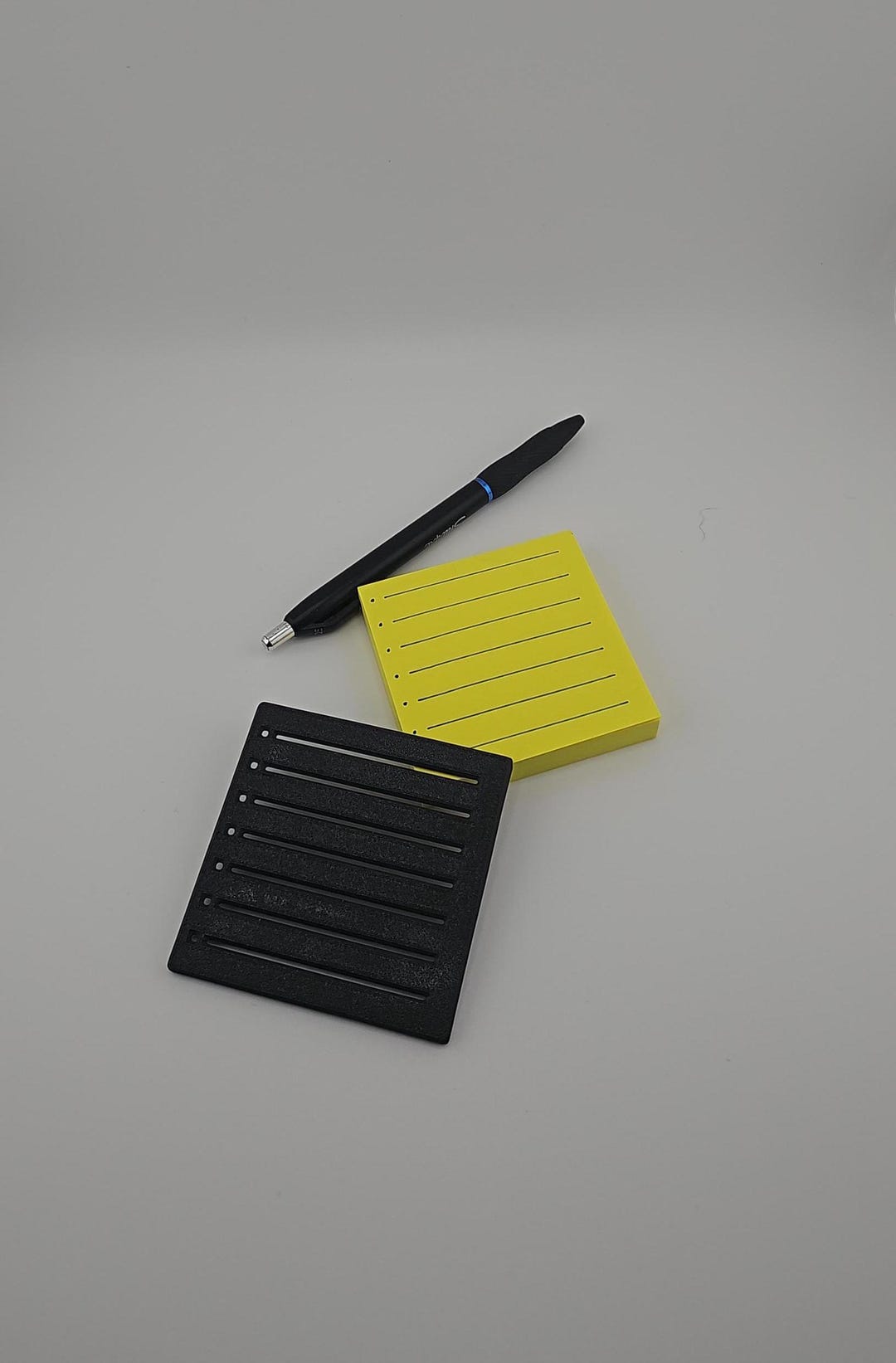 3D Printed Line Guide Template for Sticky Notes | Productivity Tool for ...
