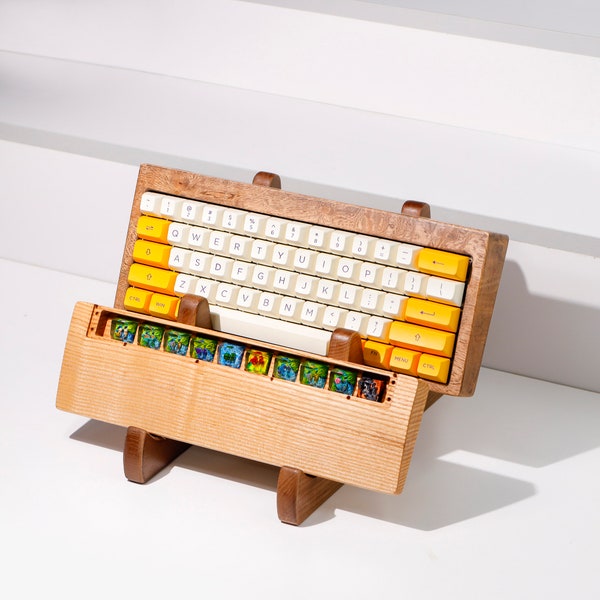Wooden Mechanical Keyboard - Etsy