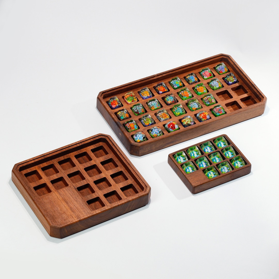 Keycap Storage, Keycaps Display Tray, Keycap Holder, Keycaps Tray ...
