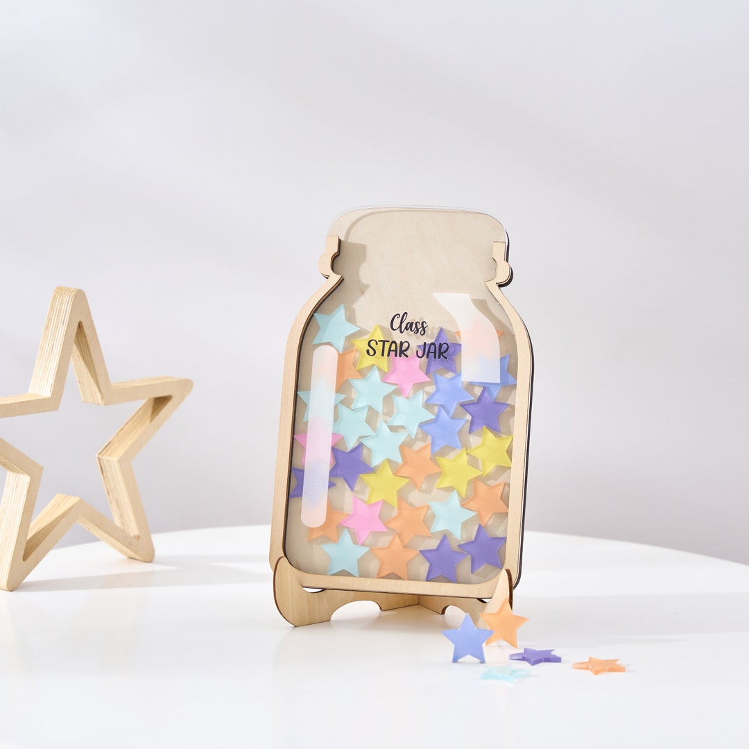 Personalized Reward Jar for Kids, Custom Reward Jar for Classroom ...