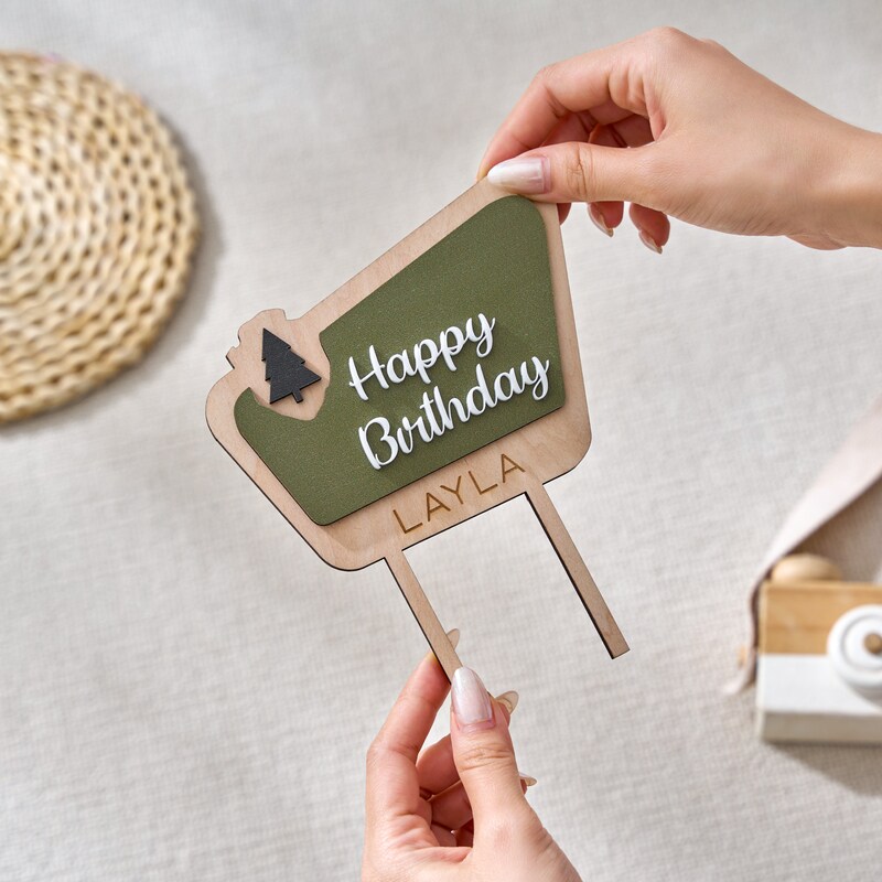 National Park Cake Topper - Etsy