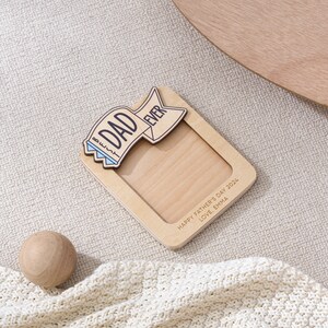 Best Dad Ever Father's Day Gift Frame Magnet, Custom Picture Frame ...